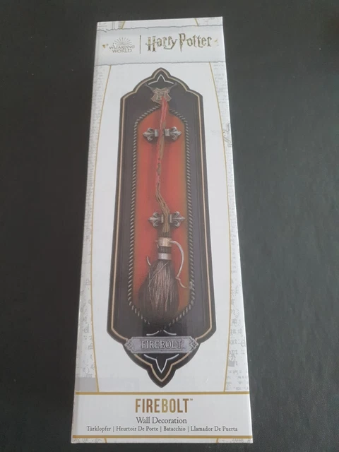 HARRY POTTER FIREBOLT Broom Wall Plaque BNIB Official Wizarding World ...