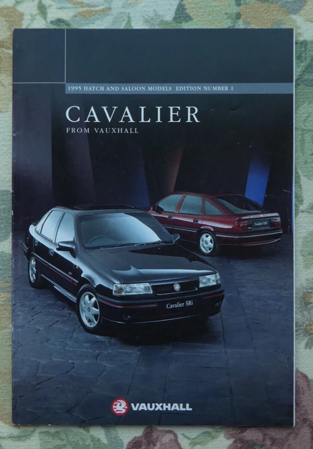 VAUXHALL CAVALIER MK3. 1994-95. UK Market Brochure SRi 16V, CDX, GLS ...