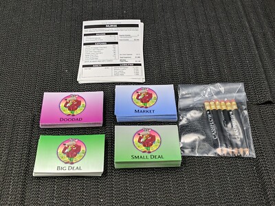 RICH DAD POOR Cashflow 101 Board Game Replacement Profession Deal Cards ...