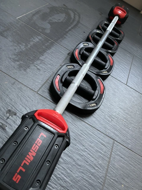 GENUINE LES MILLS Weights Set Body Pump Smart Bar Plates Small Plates ...