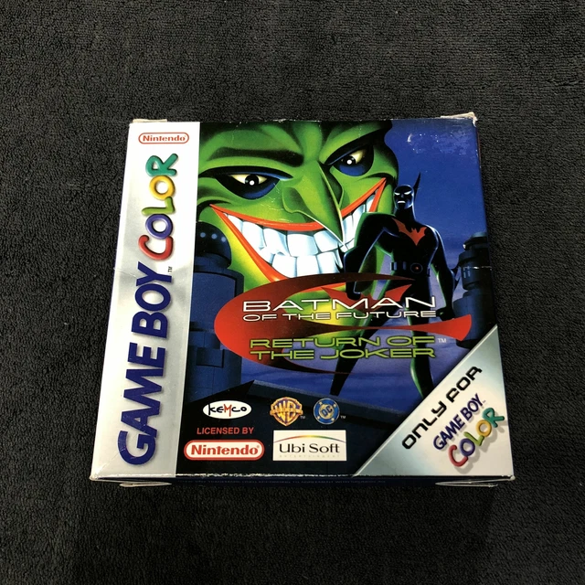 NINTENDO GAME BOY Color Batman Of The Future ~ Return Of The Joker ...