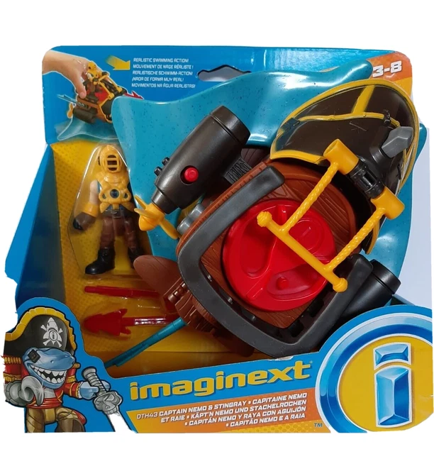FISHER-PRICE IMAGINEXT CAPITAINE Nemo & Stingray DTH43 EUR 18,59 ...