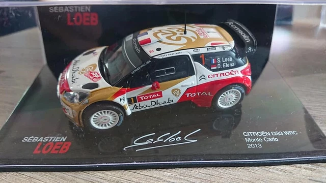 CITROEN DS3 WRC Sébastien LOEB 1/43 Rallye Monté Carlo 2013 - Voiture ...