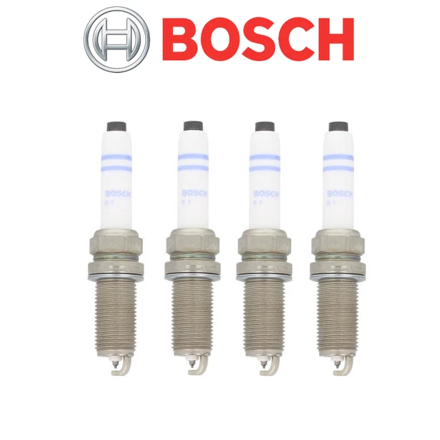 BOSCH DOUBLE PLATINE Allumage Bougie - Pour Audi A4, A5, A6, A7, Q7 ...