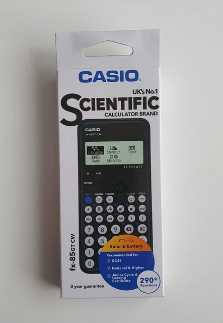 BRAND NEW UNOPENED - Casio fx-85GT CW Scientific Calculator (FX-85GTCW ...