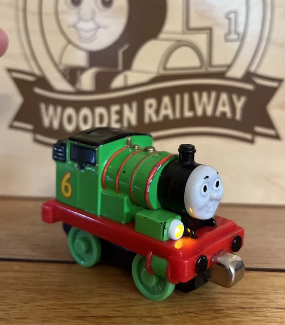 TALKING PERCY ! THOMAS FRIENDS TRAIN TAKE ALONG N PLAY PHRASES ...