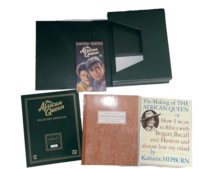 THE AFRICAN QUEEN Limited Commemorative Edition Box Set Katharine ...