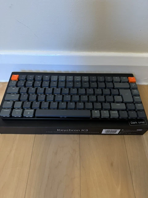 KEYCHRON K3 V2 Wireless/Wired Mechanical RGB Backlit Keyboard QWERTY ...