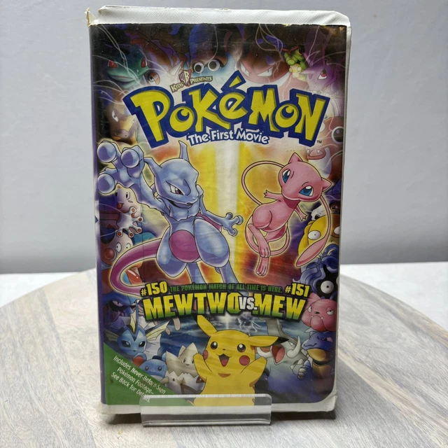 POKÉMON THE FIRST Movie (VHS Clamshell) £19.12 - PicClick UK