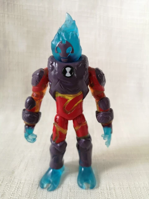 BEN 10 OMNI Enhanced Heatblast Playmates Fire Alien No Attachments 5 ...
