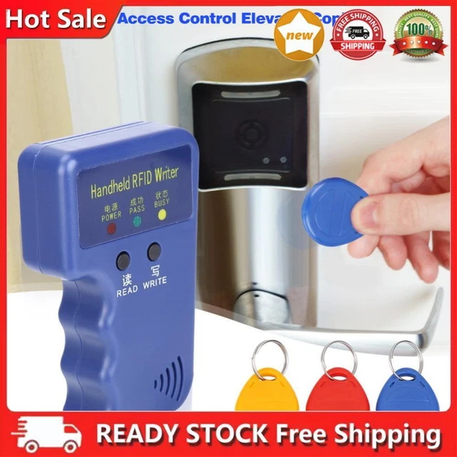 125KHZ DUPLICATOR KEY Battery Powered Handheld for Access Control (RFID ...