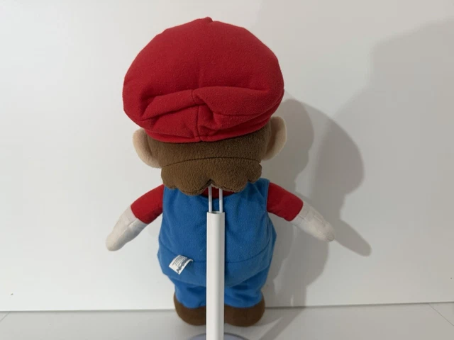 VINTAGE SUPER MARIO Party 5 - 14 Inch Medium Mario Plush Soft Toy Sanei ...