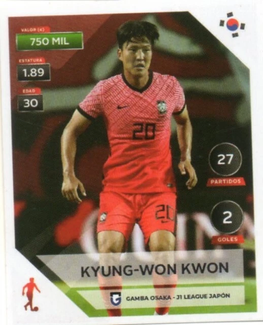 KYUNG-WON KWON STICKER World Cup Qatar 2022 EUR 4,38 - PicClick FR
