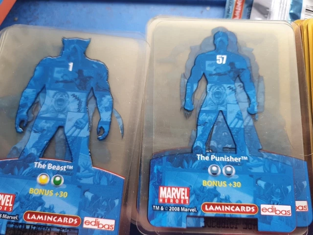 MARVEL HEROES LAMINCARDS X146 Karten Alle Verschieden EUR 58,29 ...