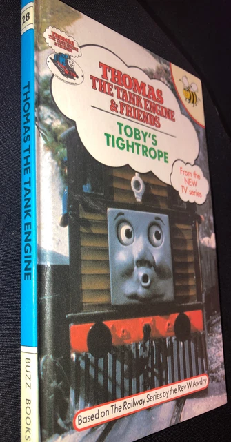 THOMAS THE TANK Engine & Friends Toby's TIGHTROPE HB 1992 1st ed. Out ...