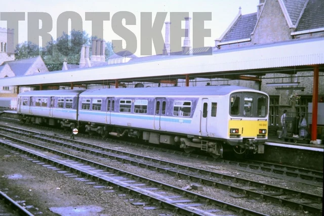 35MM SLIDE BR British Railways Diesel DMU Class 150 002 Lincoln 1985 ...