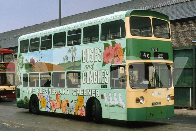 BUS PHOTO - Merseybus 1955 ACM755X Leyland Atlantean Alexander BCC ...