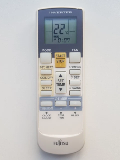 FUJITSU AIR CONDITIONING remote controller AR-RAH1E Control £19.99 ...