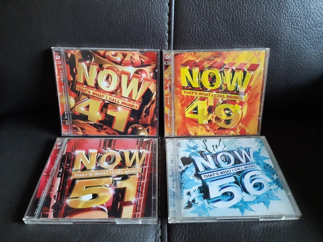 NOW THAT'S WHAT I Call Music CD Bundle - 4 CD Album's - Nos. 41, 49, 51 and 56. EUR 7,60 ...