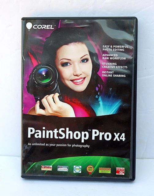 CD COREL PAINTSHOP Pro X4 (2011) con número de serie - software ...