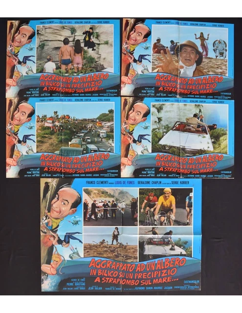 FOTOBUSTA AGGRAPPATO À Un 'Arbre Louis de Funes Vélo F64 EUR 51,82 ...