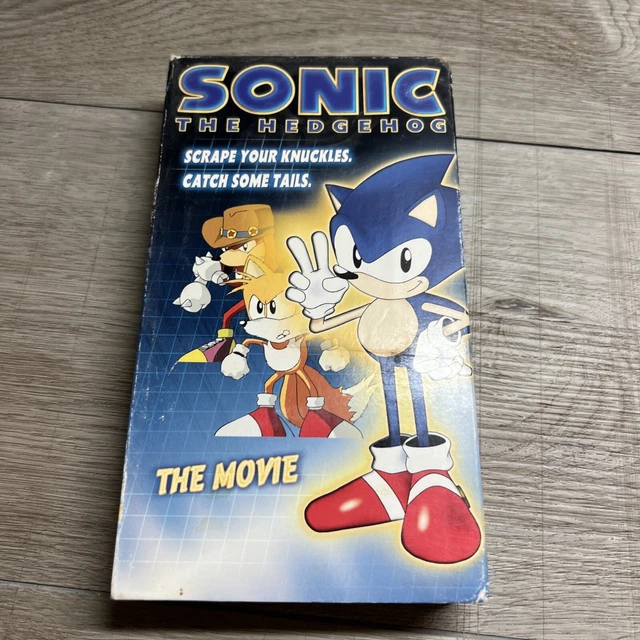 SONIC THE HEDGEHOG: The Movie (VHS, 1999) EUR 55,80 - PicClick FR