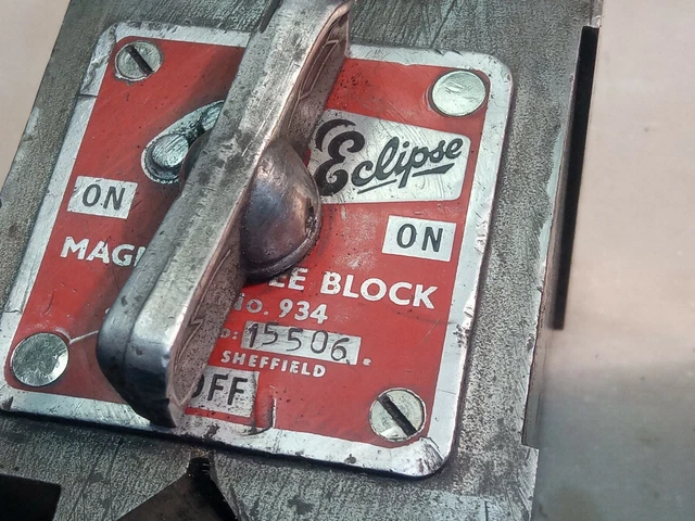 VINTAGE ECLIPSE MAGNETIC V Block no. 934 £69.99 - PicClick UK