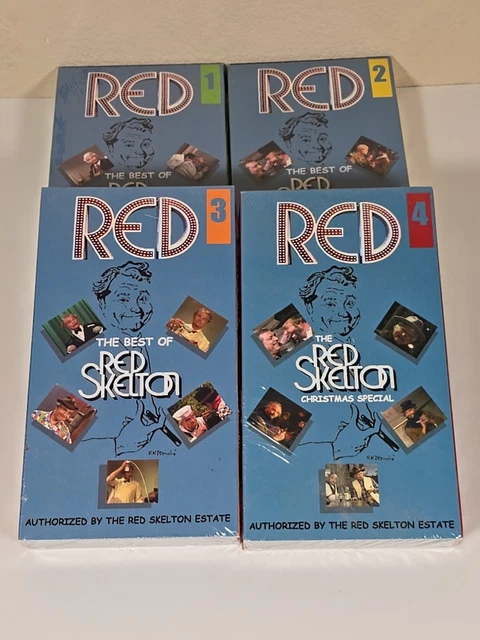 THE BEST OF Red Skeleton Film Lot (VHS) Volumes 1- 4, Includes ...