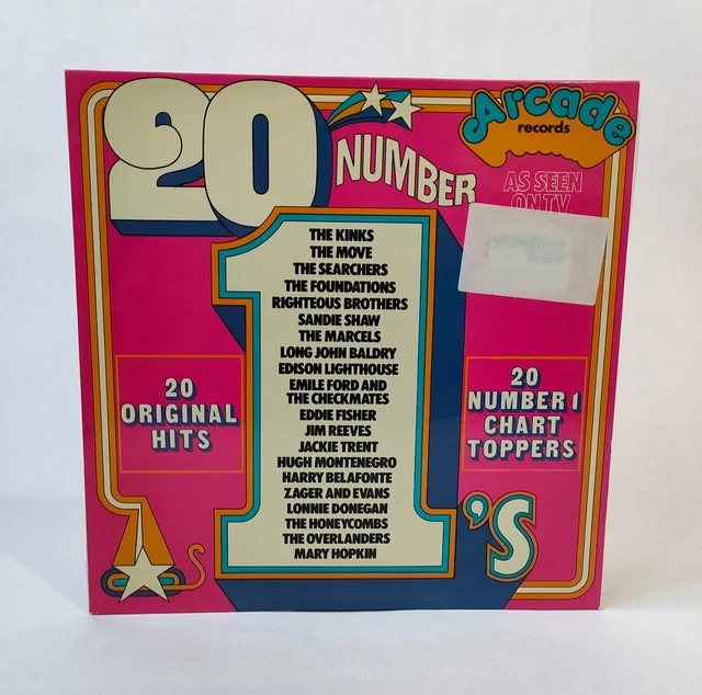 20 NUMBER 1 Chart Toppers - The Kinks, The Searchers - Music Vinyl ...