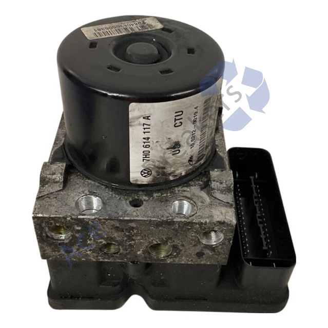 VOLKSWAGEN TRANSPORTER T5 2003-2009 ABS ECU Control Module 7H0614117A £ ...