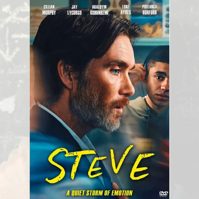 STEVE (2025) (DVD) 2025 English Movies | All Region Free | Free ...
