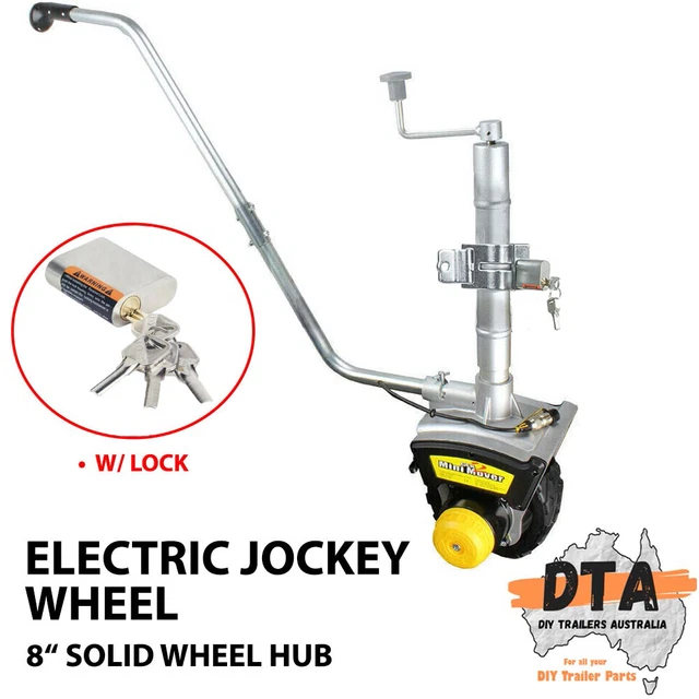 MOTORISED JOCKEY WHEEL GEN2 Electric Mini Mover 12v 550W Caravan ...