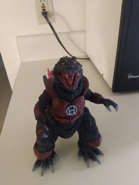 CUSTOM RED LANTERN S.H.MonsterArts Godzilla 2001 Heat Ray Version $200. ...