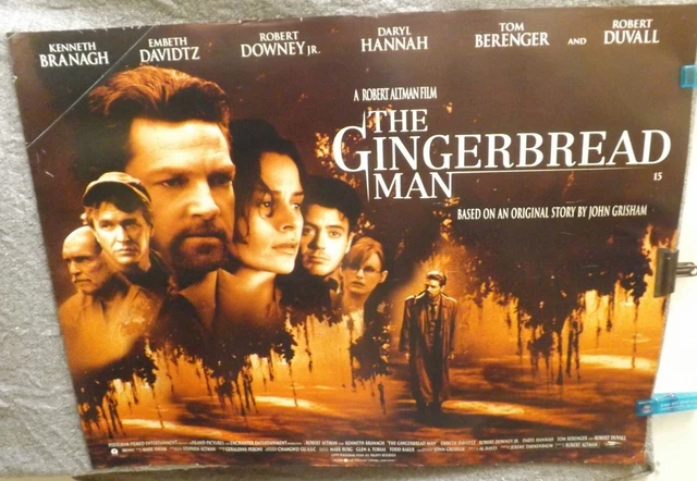 THE GINGERBREAD MAN - Kenneth Branagh Original Quad Cinema Poster £9.99 ...