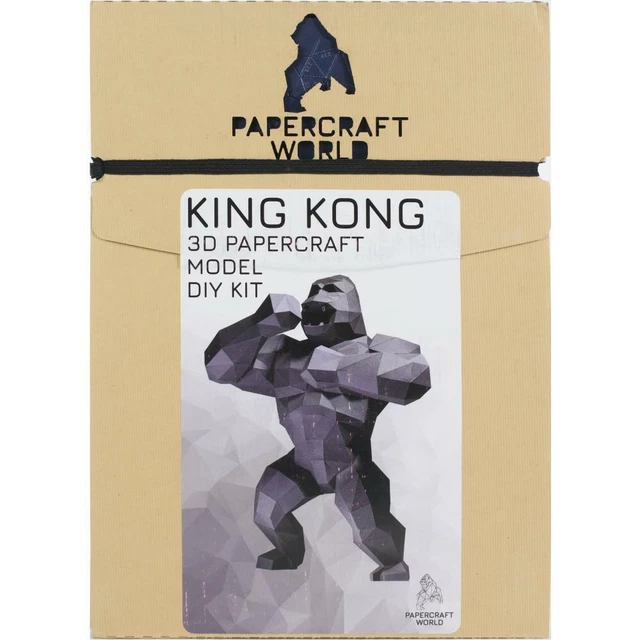 PAPERCRAFT WORLD KING Kong 3D Papercraft Model $54.99 - PicClick AU