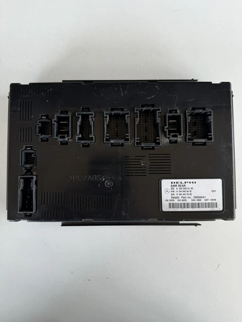 06-12 MERCEDES GL450 Gl550 Rear Sam Control Module Oem A1645409162 $180 ...