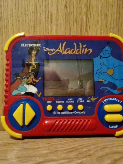 DISNEY ALADDIN TIGER Electronics Game Electronic LCD Retro 1990 ...