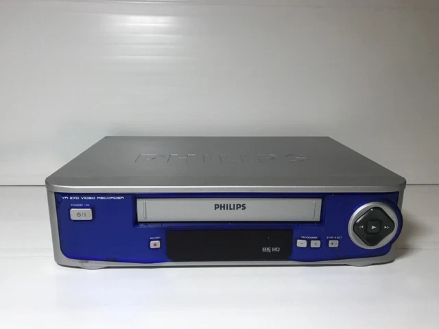 VINTAGE PHILIPS VR 6462 VIDEO RECORDER -VCR -VHS with instruction ...