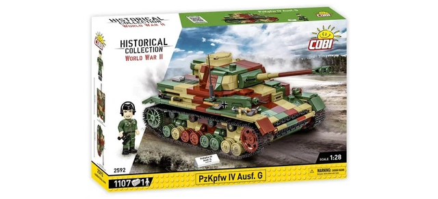 TOYS COBI - World War II - Panzer IV Ausf.G 1000 pcs - (Not For Sale In ...