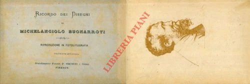 RICORDO DEI DISEGNI di Michelangelo Buonarroti. Riproduzione in ...