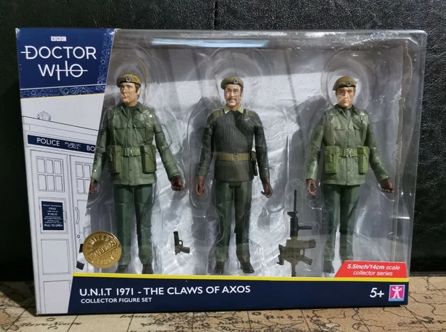 DOCTOR WHO U.N.I.T. 1971 - The Claws of Axos - Action Figure Unit ...