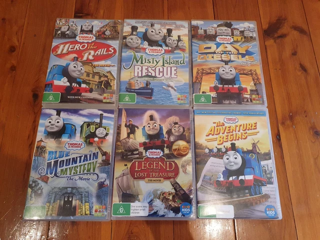 6 X THOMAS & Friends DVDs 2008 - 2015 $30.00 - PicClick AU