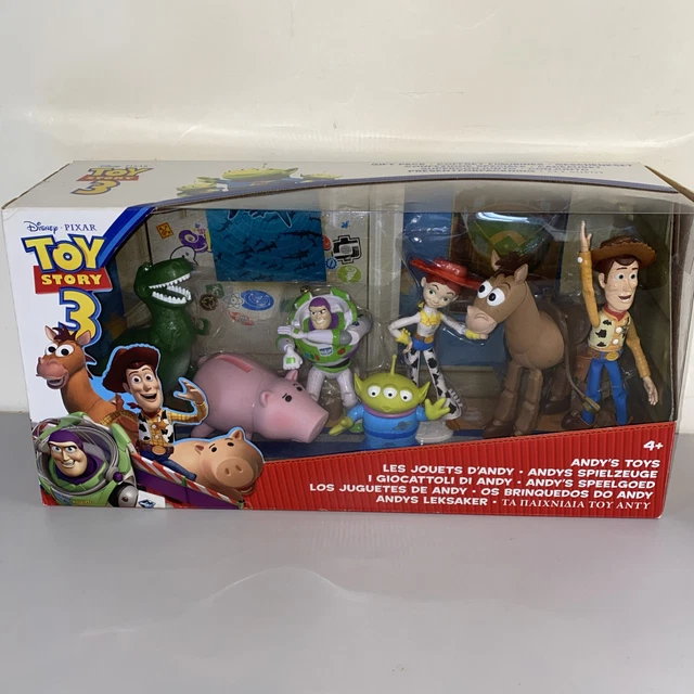 MATTEL DISNEY PIXAR Toy Story 3 Andy’s Toys Gift Pack 7 Figures RARE £ ...