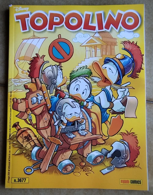 FUMETTO TOPOLINO N. 3677 del 13/5/2026 -Ed. Panini EUR 4,50 - PicClick IT