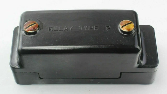 MAGNETIC RELAY SWITCH Type P No. 2 24 V 5C/3181 RAF Vintage Aircraft ...