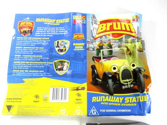 BRUM RUNAWAY STATUE & Other Stories VHS ABC Video 2002 Not in the ...