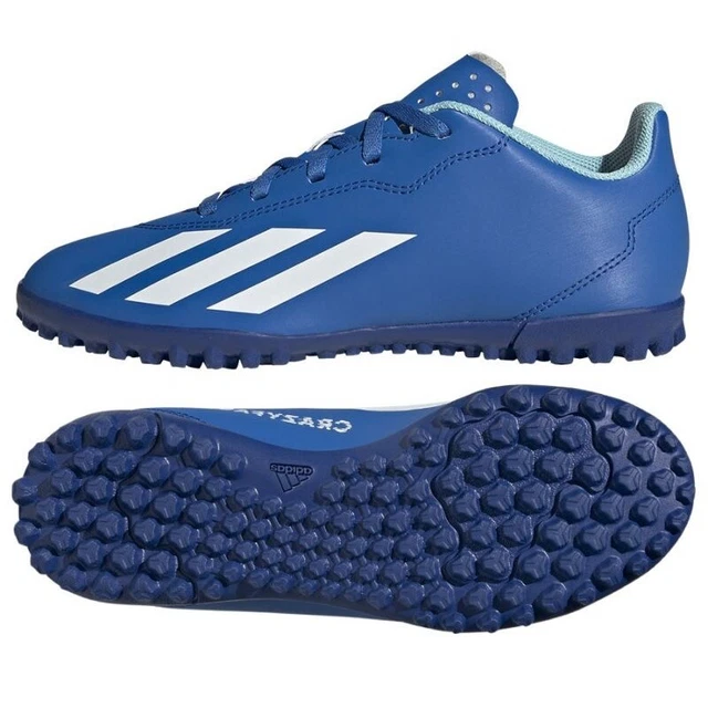 ADIDAS X CRAZYFAST.4 Tf Jr IE4067 football shoes blue EUR 88,15 ...