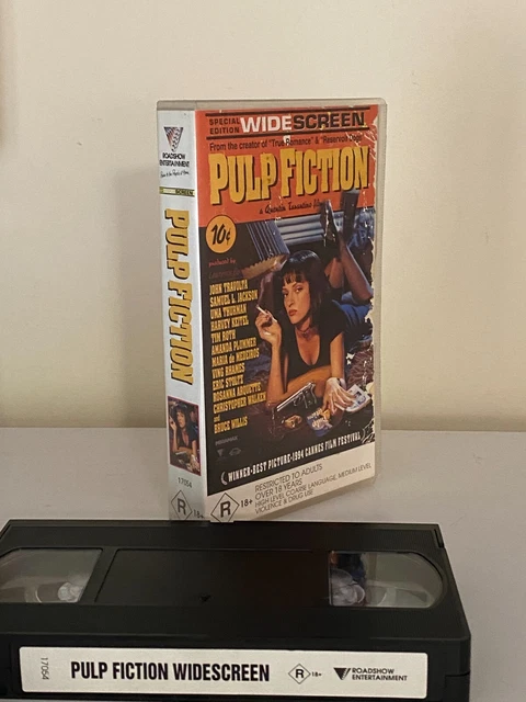 PULP FICTION VHS (Roadshow, 1994) Collectors Edition Widescreen Extra Footage $9.95 - PicClick AU