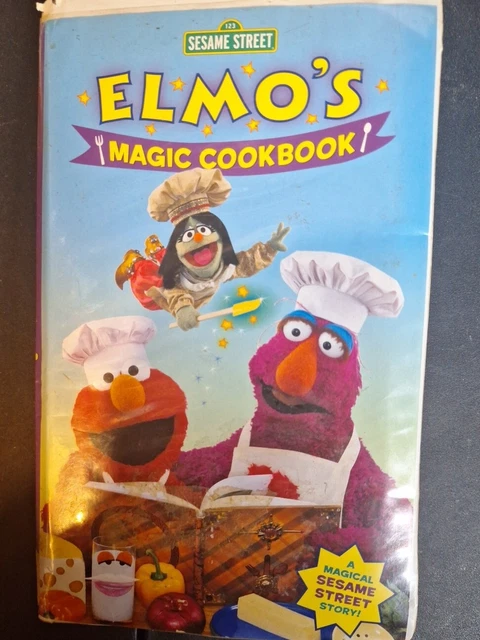 SESAME STREET ELMO'S Magic Cookbook VHS Tape £5.34 - PicClick UK