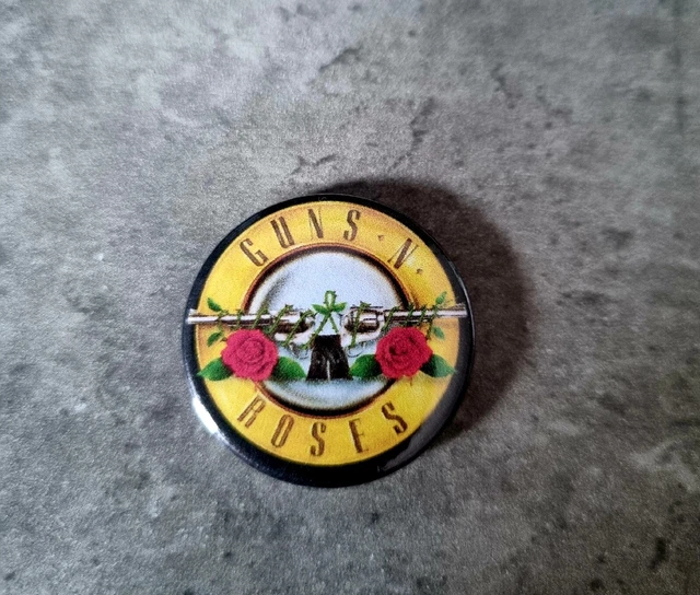 GUNS 'N' ROSES button badge £1.25 - PicClick UK